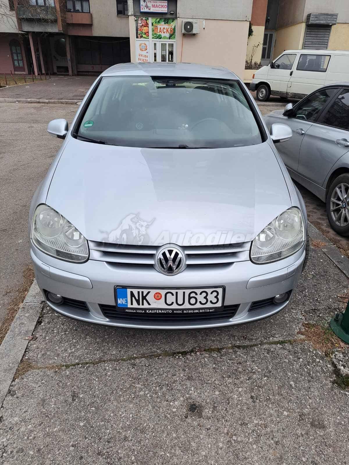 Volkswagen - Golf 5 - 1,9 TDI - Cijena 5300 € - Crna Gora Nikšić Nikšić ...