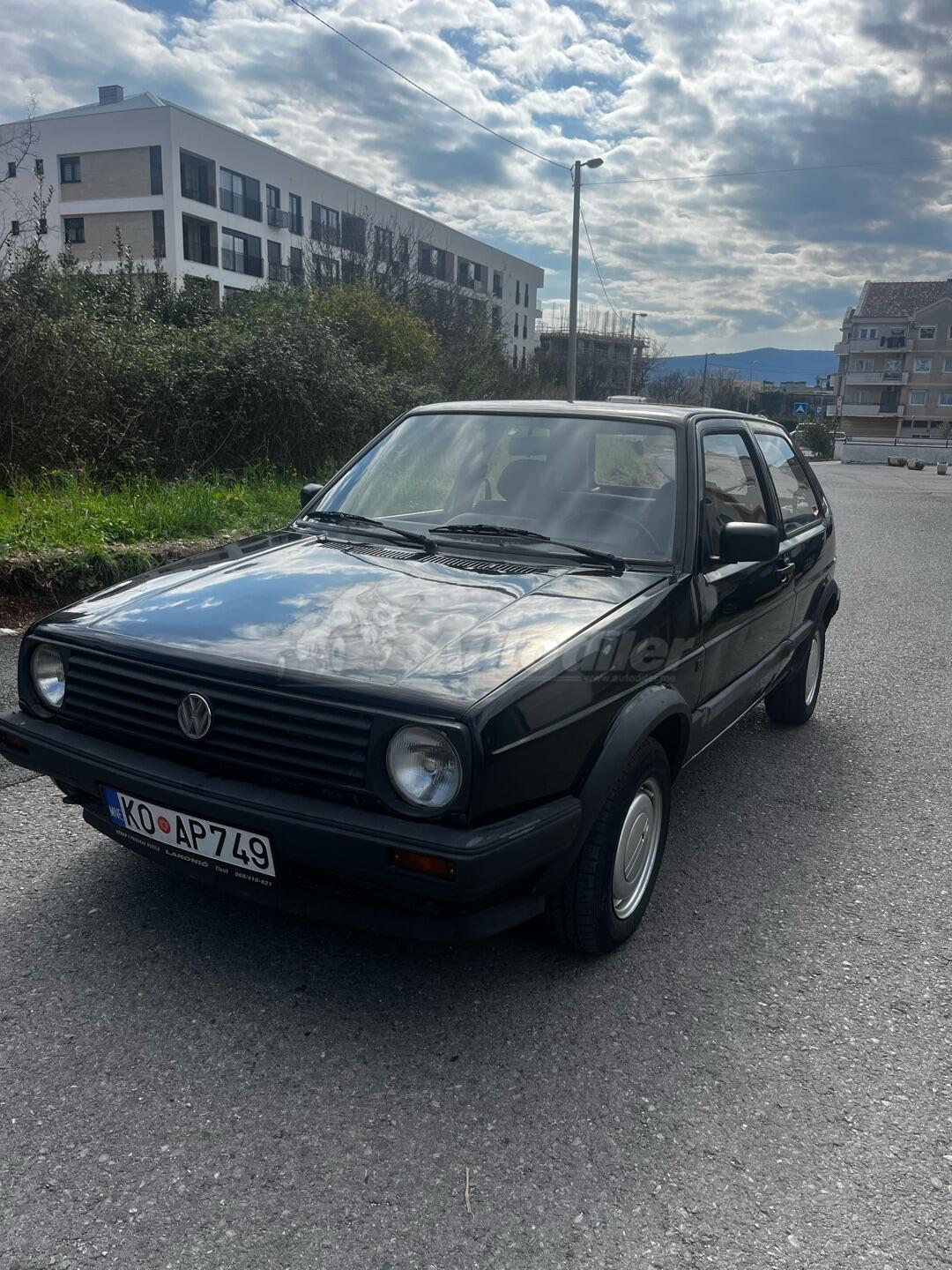 Volkswagen - Golf 2 - 1.6 TD - Cijena 1650 € - Crna Gora Tivat ...