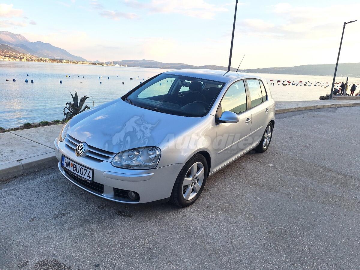 Volkswagen - Golf 5 - TDI-SPORT KUPLJENA NOVA U ROKSPED PG - Cijena ...