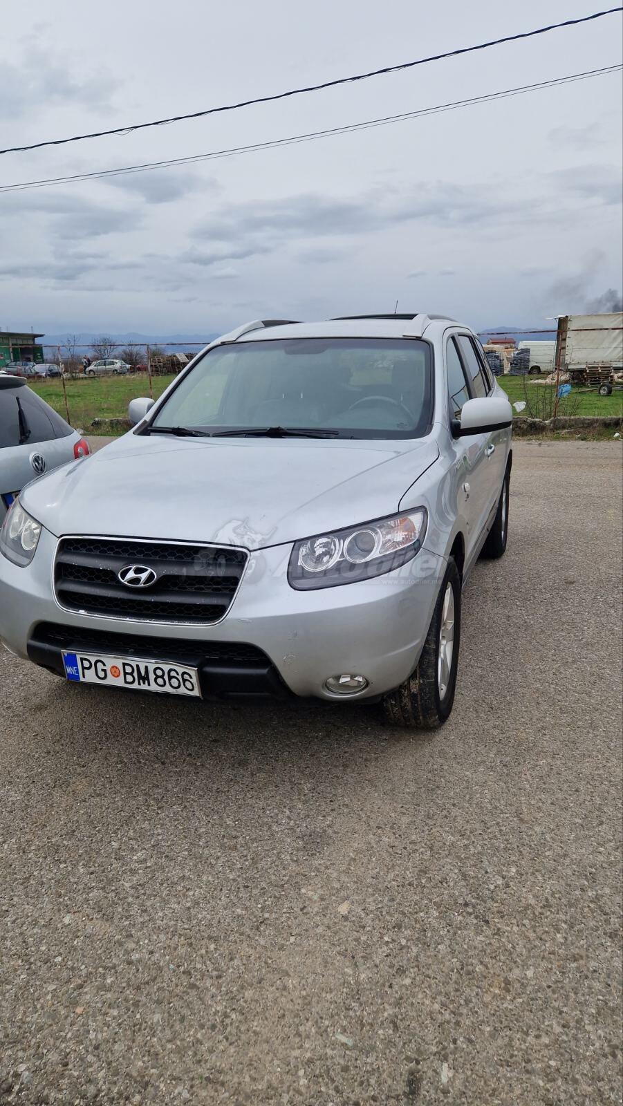 Hyundai - Santa Fe - 2.2crdi - Cijena 7550 € - Crna Gora Herceg Novi ...