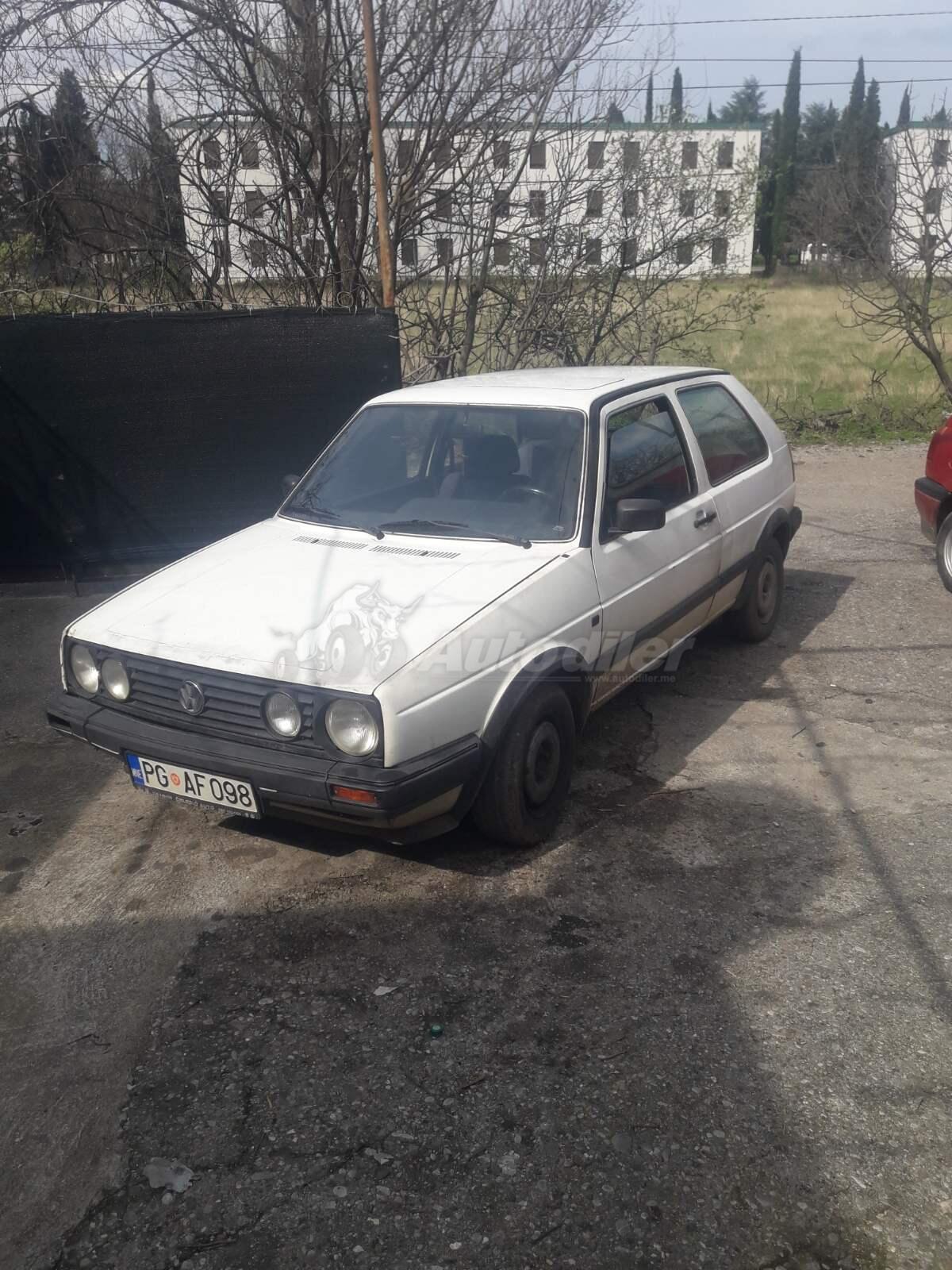 Volkswagen - Golf 2 - 1.3 Benzin+Plin - Cijena 800 € - Crna Gora ...