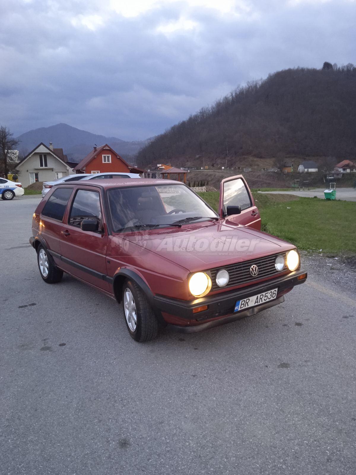 Volkswagen - Golf 2 - 1.6 dizel - Cijena 1750 € - Crna Gora Mojkovac ...