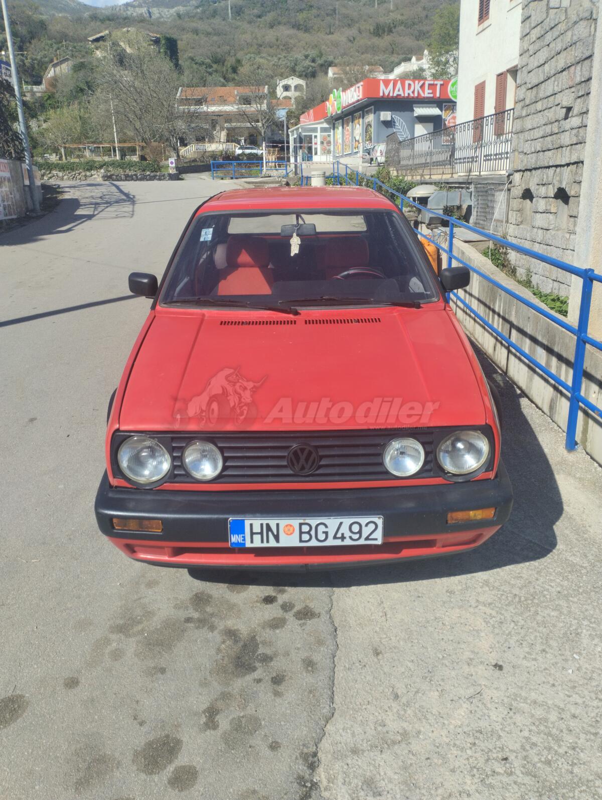 Volkswagen - Golf 2 - 1.9TD - Cijena 1200 € - Crna Gora Budva Petrovac ...
