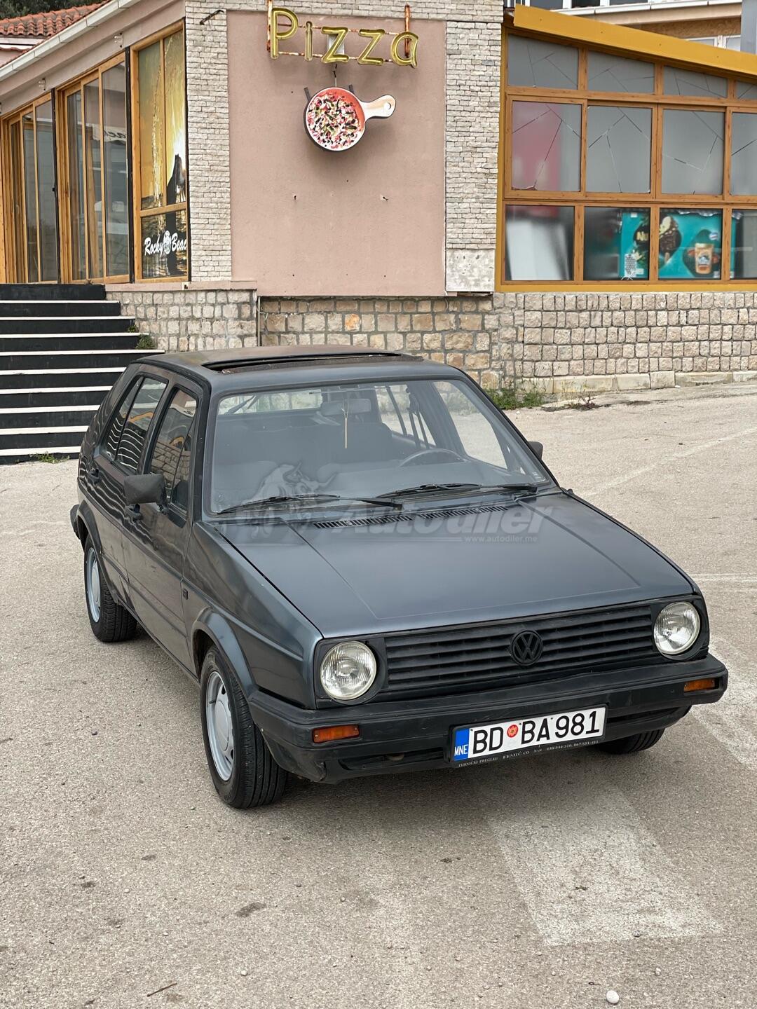 Volkswagen - Golf 2 - 1,3 benzin - Cijena 900 € - Crna Gora Bar ...