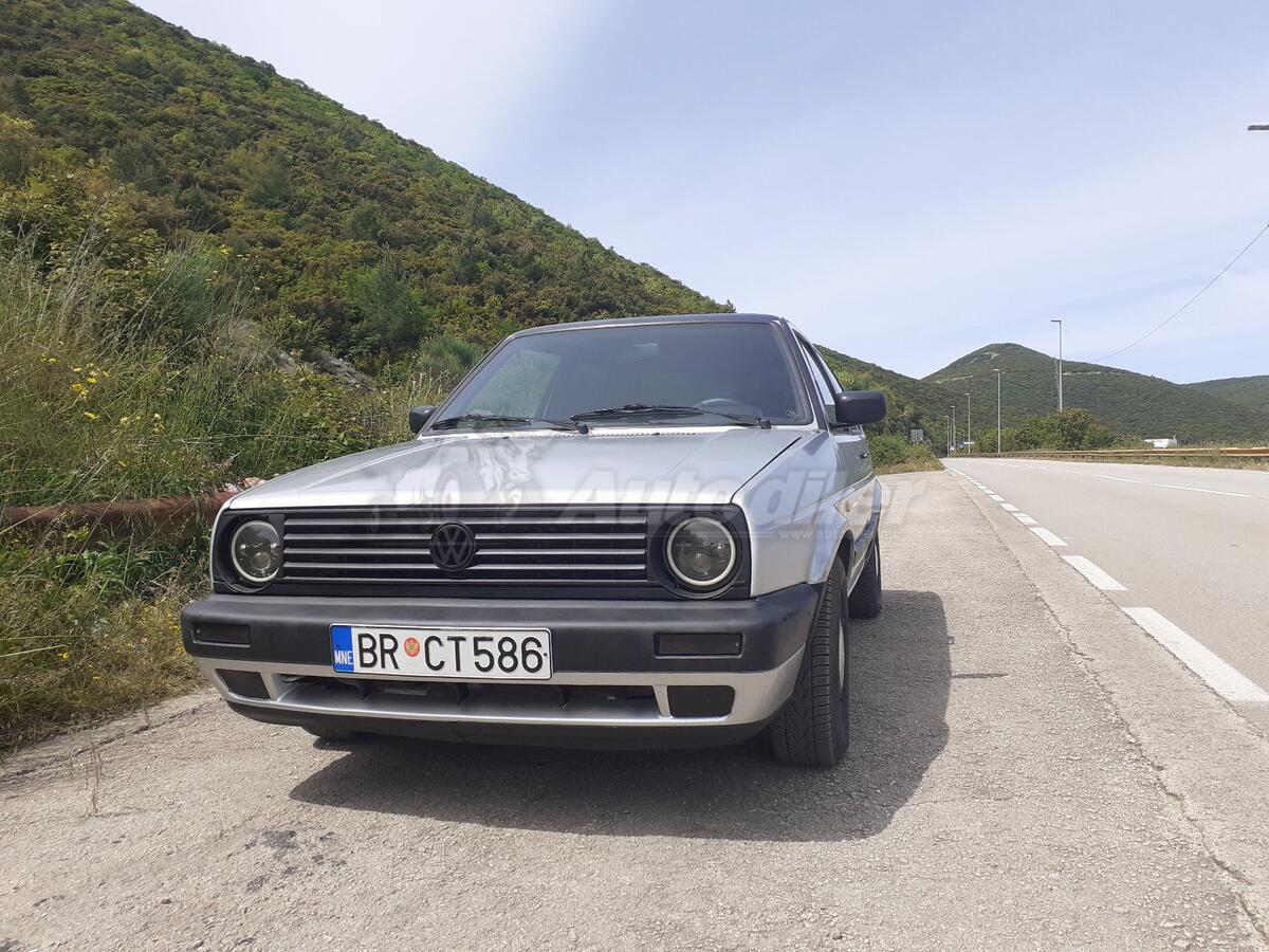 Volkswagen - Golf 2 - 1.6 - Cijena 2300 € - Crna Gora Bar > Okolina ...