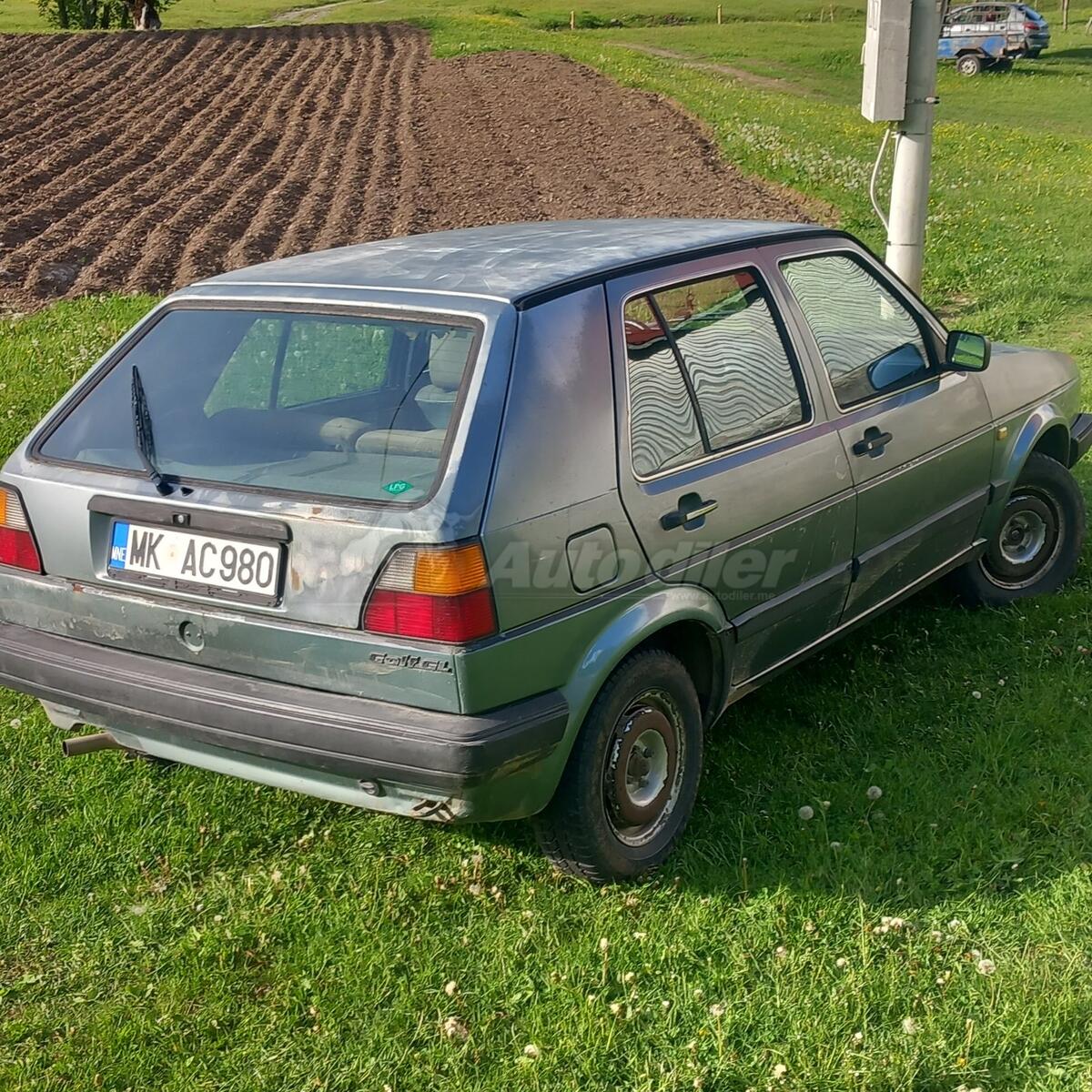 Volkswagen - Golf 2 - cl - Cijena 750 € - Crna Gora Mojkovac > Okolina ...