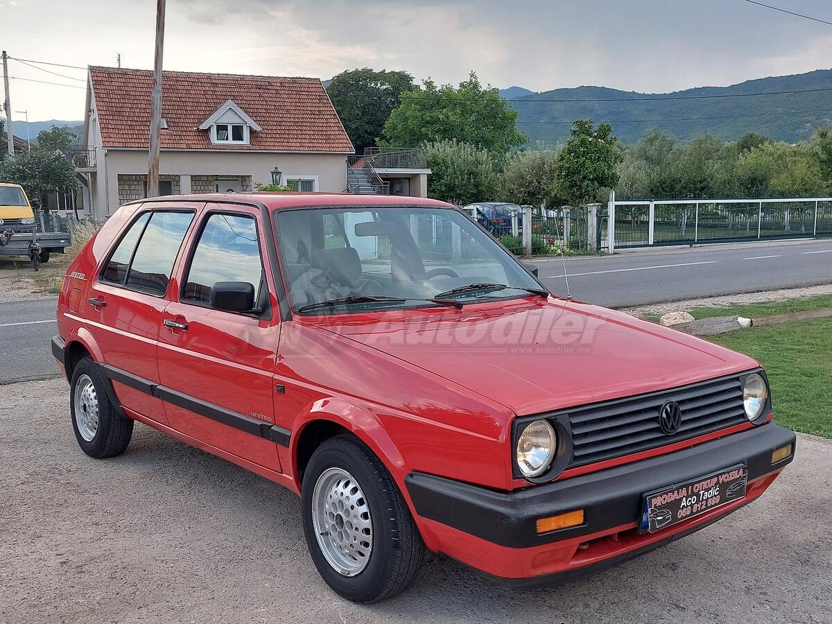 Volkswagen - Golf 2 - TD - Cijena 1699 € - Crna Gora Nikšić Brezovik ...