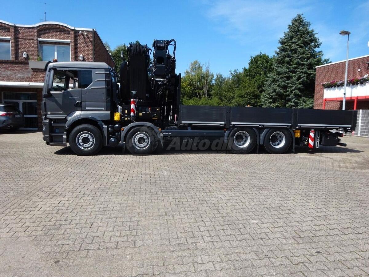 MAN - 35.510 8x4 - Ravna Platforma + Kran EFFER - Cijena 405000 ...