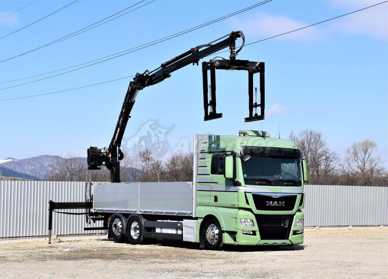 MAN - TGX 26.440 / Ravna Platforma + Kran ATLAS - Cijena 42900 ...