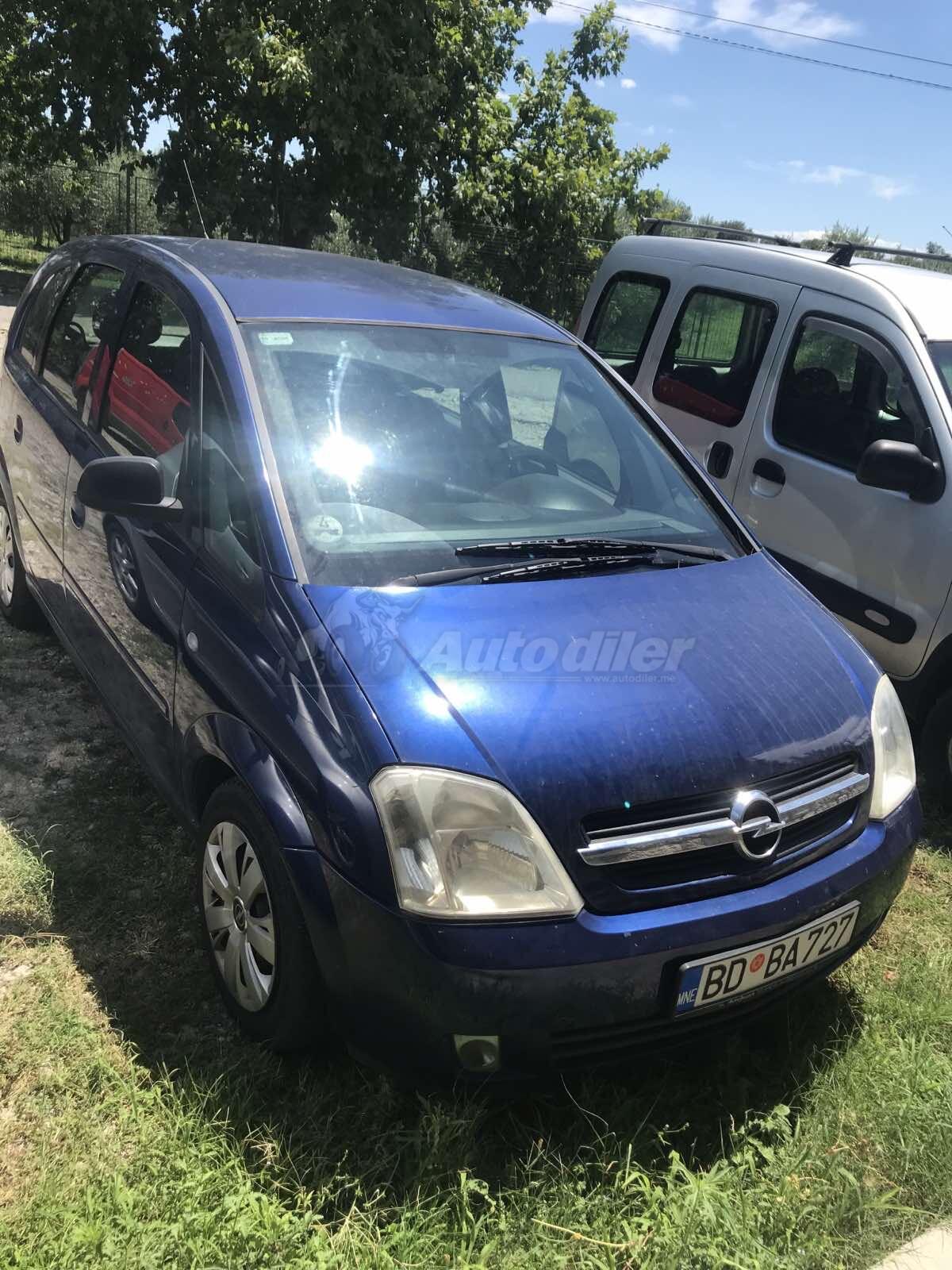 Opel - Meriva - 1.6 - Cijena 2900 € - Crna Gora Podgorica Gornja Gorica ...