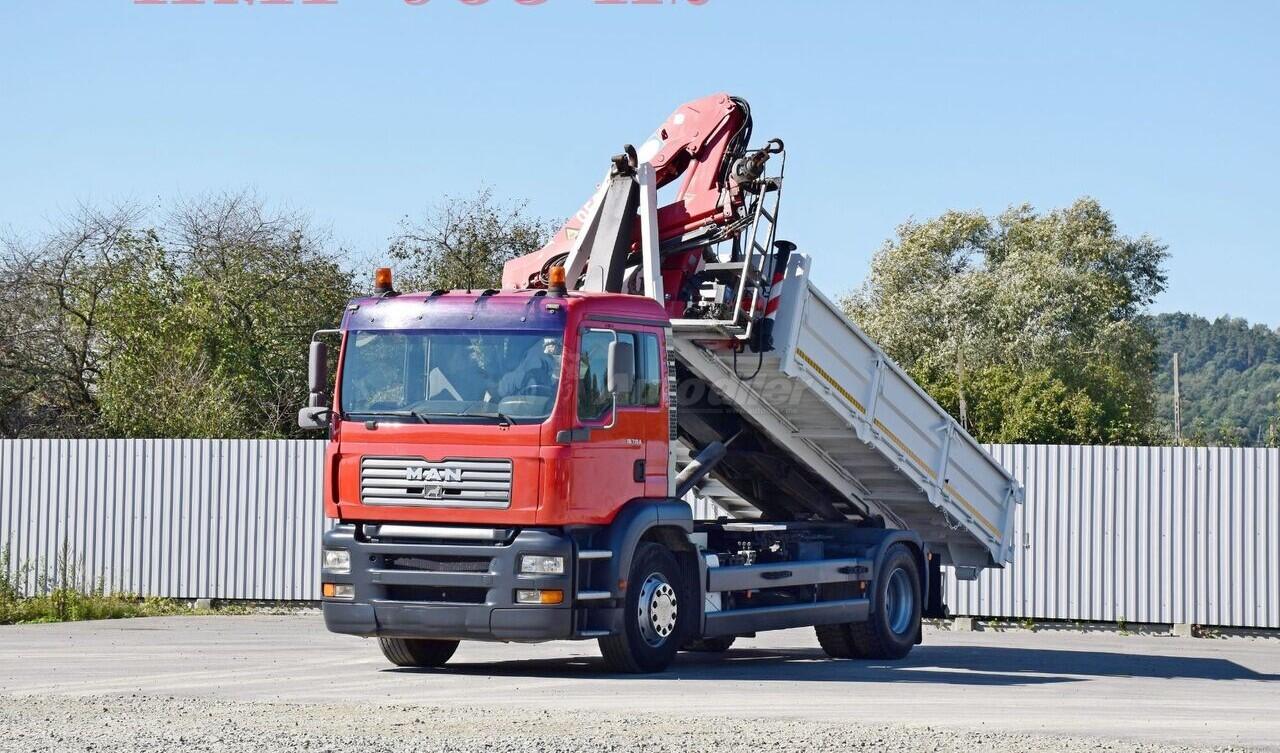 MAN - TG 310 / Kiper / Kran HMF - Cijena 32900 € - Hungary Svi gradovi ...