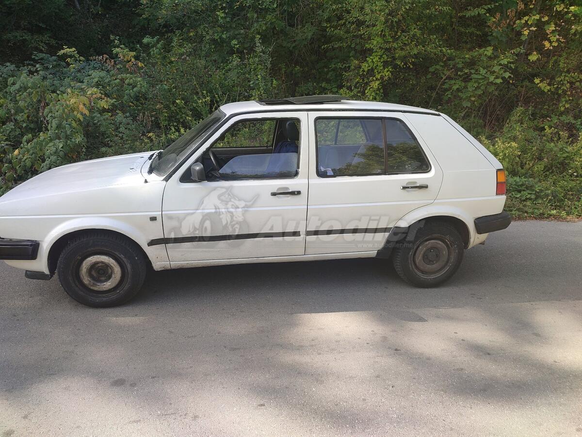 Volkswagen - Golf 2 - 1.6 benzin plin - Cijena 1650 € - Crna Gora ...