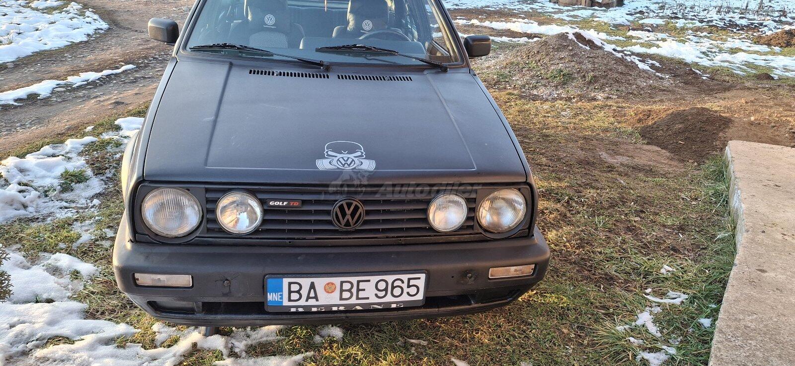 Volkswagen - Golf 2 - td - Cijena 1800 € - Crna Gora Berane Budimlja ...