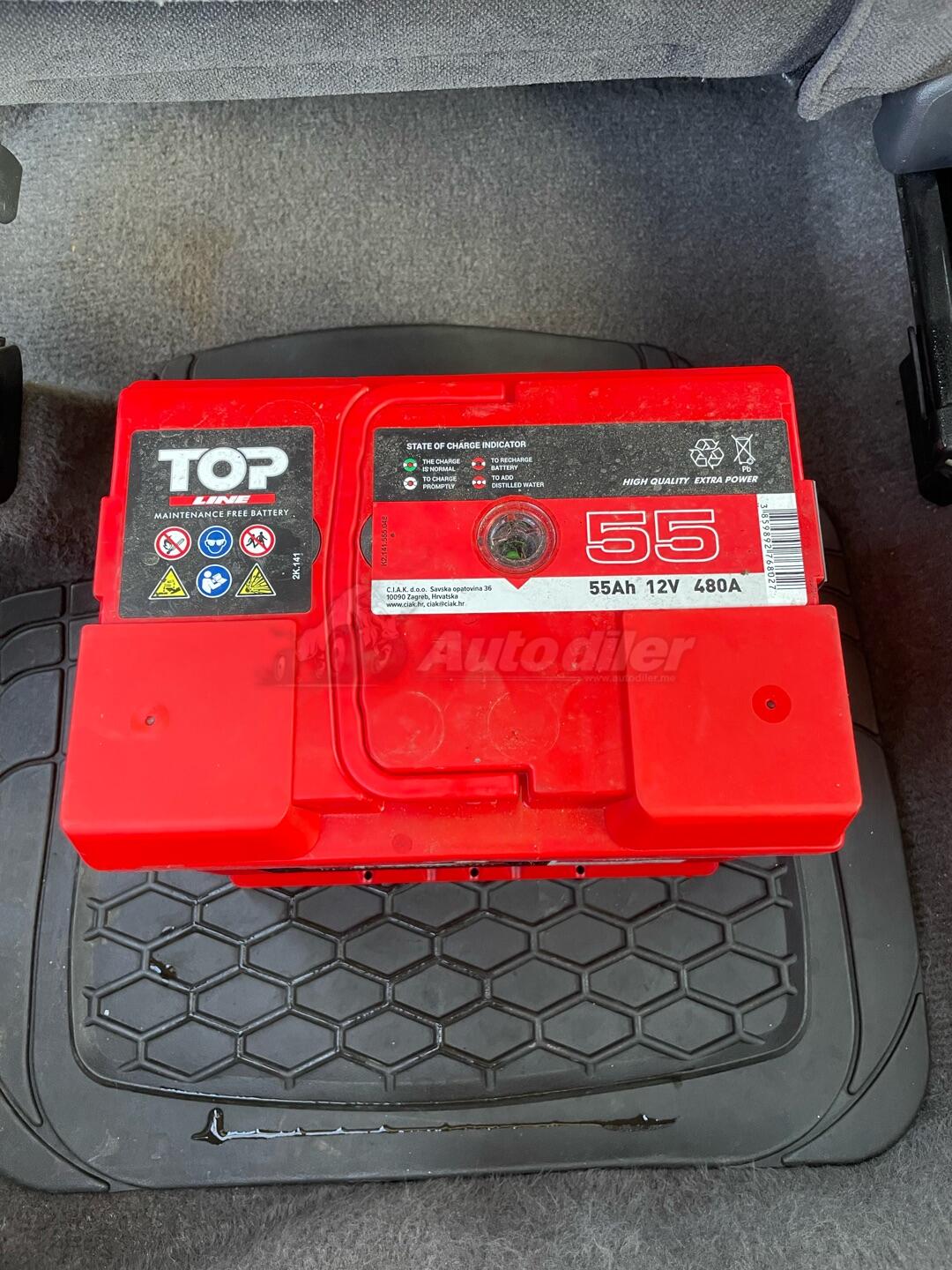 Akumulator TopStart - Top Line 12V - 55 Ah - Cijena 50 € - Crna Gora ...