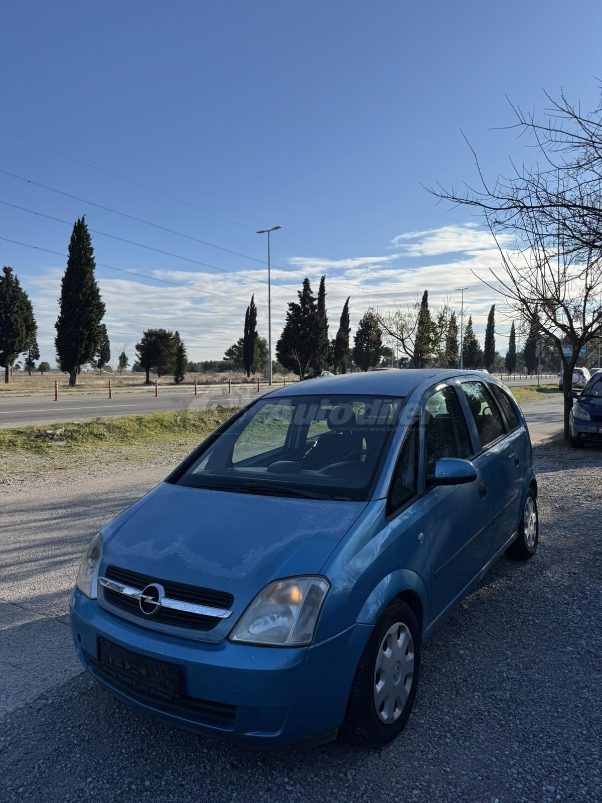 Opel - Meriva - 17 CDTI - Cijena 1350 € - Crna Gora Podgorica Zabjelo ...