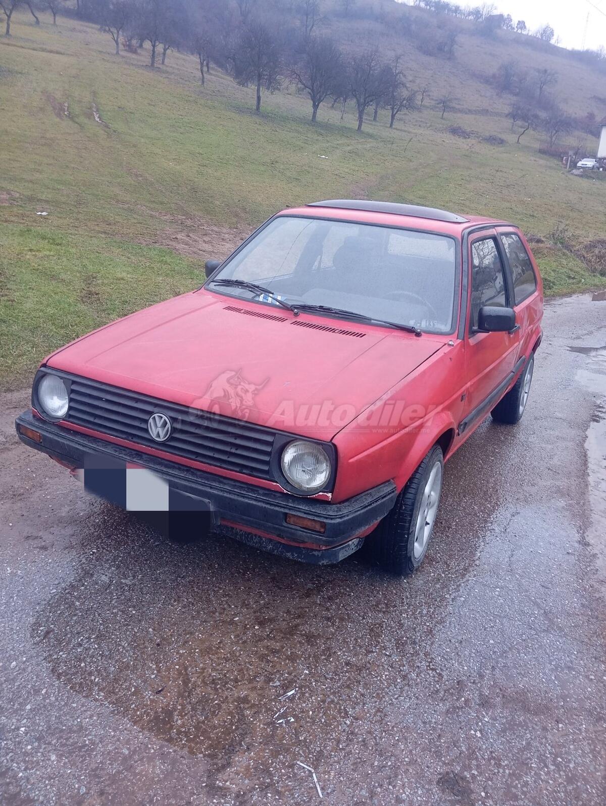 Volkswagen - Golf 2 - 1,6 - Cijena 1249 € - Crna Gora Bijelo Polje ...