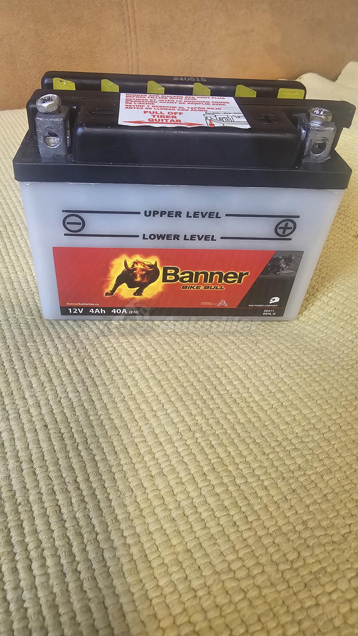 Akumulator Banner - 12V - 4 Ah - Cijena 20 € - Crna Gora Podgorica ...