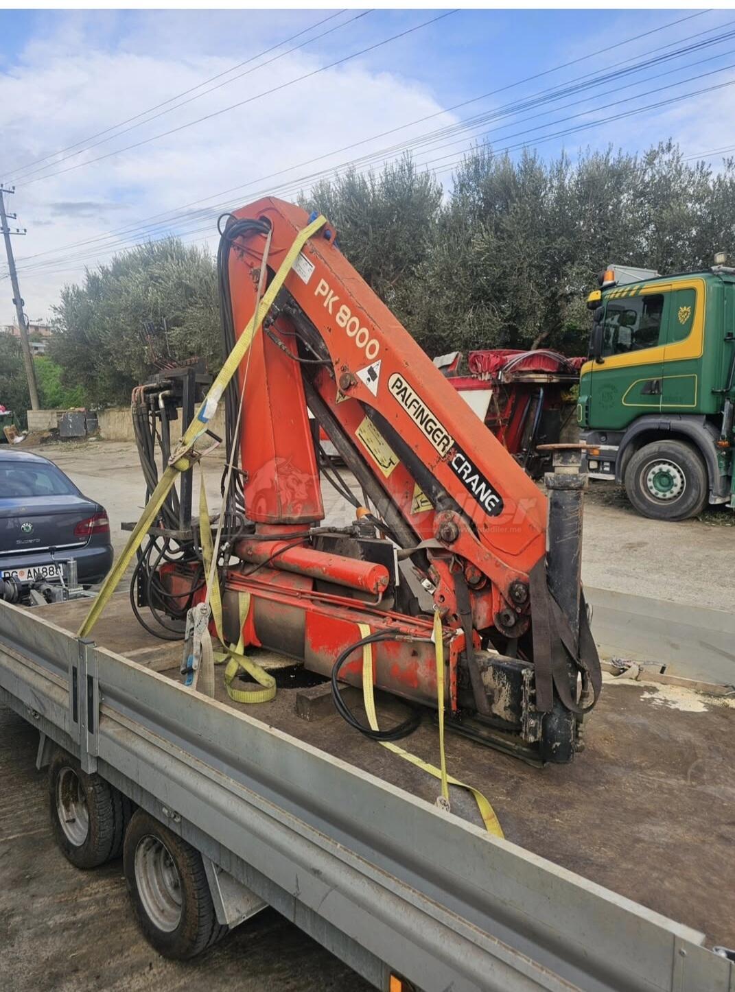 Palfinger - pk 8000 - Cijena 5000 € - Crna Gora Danilovgrad Pažići ...