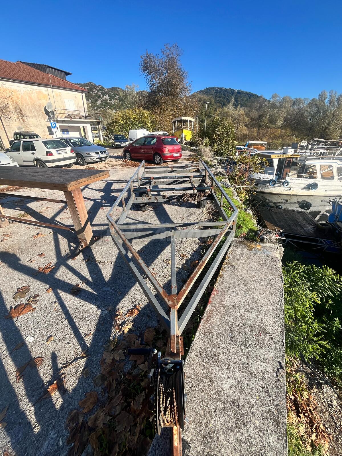 Prikolice za plovila - Cijena 850 € - Crna Gora Bar Virpazar Prikolice ...