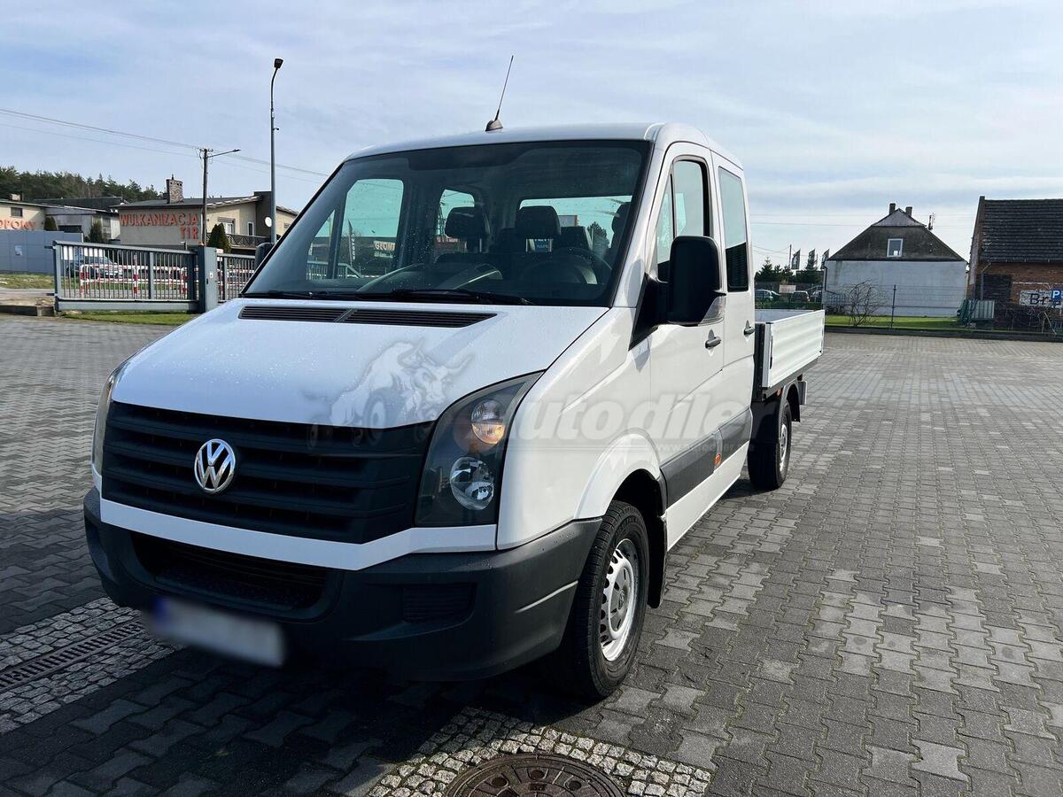 Volkswagen - Crafter Doka kamion s ravnom platformom