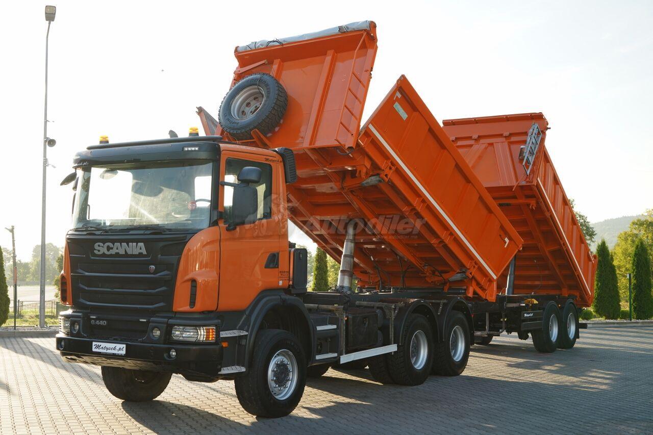 Scania - G 440 / 6x6 / kiper + prikolica kiper / IMP-3065 - Cijena ...