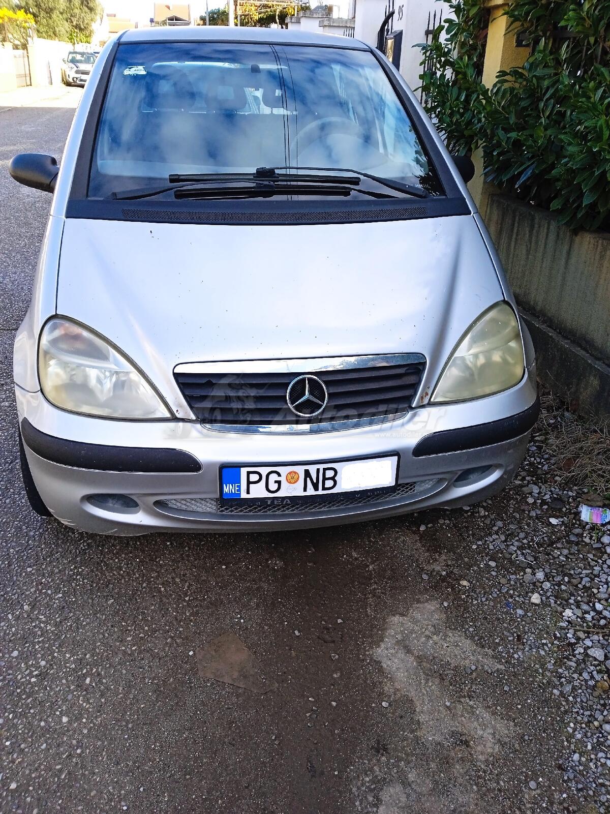 Mercedes Benz - A 140 - Cijena 1450 € - Crna Gora Podgorica Dajbabe ...