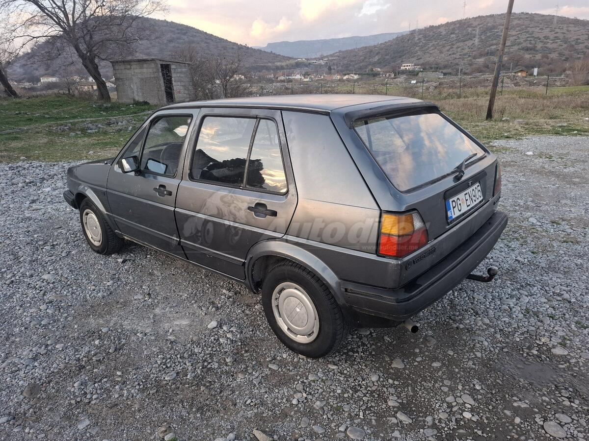 Volkswagen - Golf 2 - 1,6 benzin+plin - Cijena 1050 € - Crna Gora ...