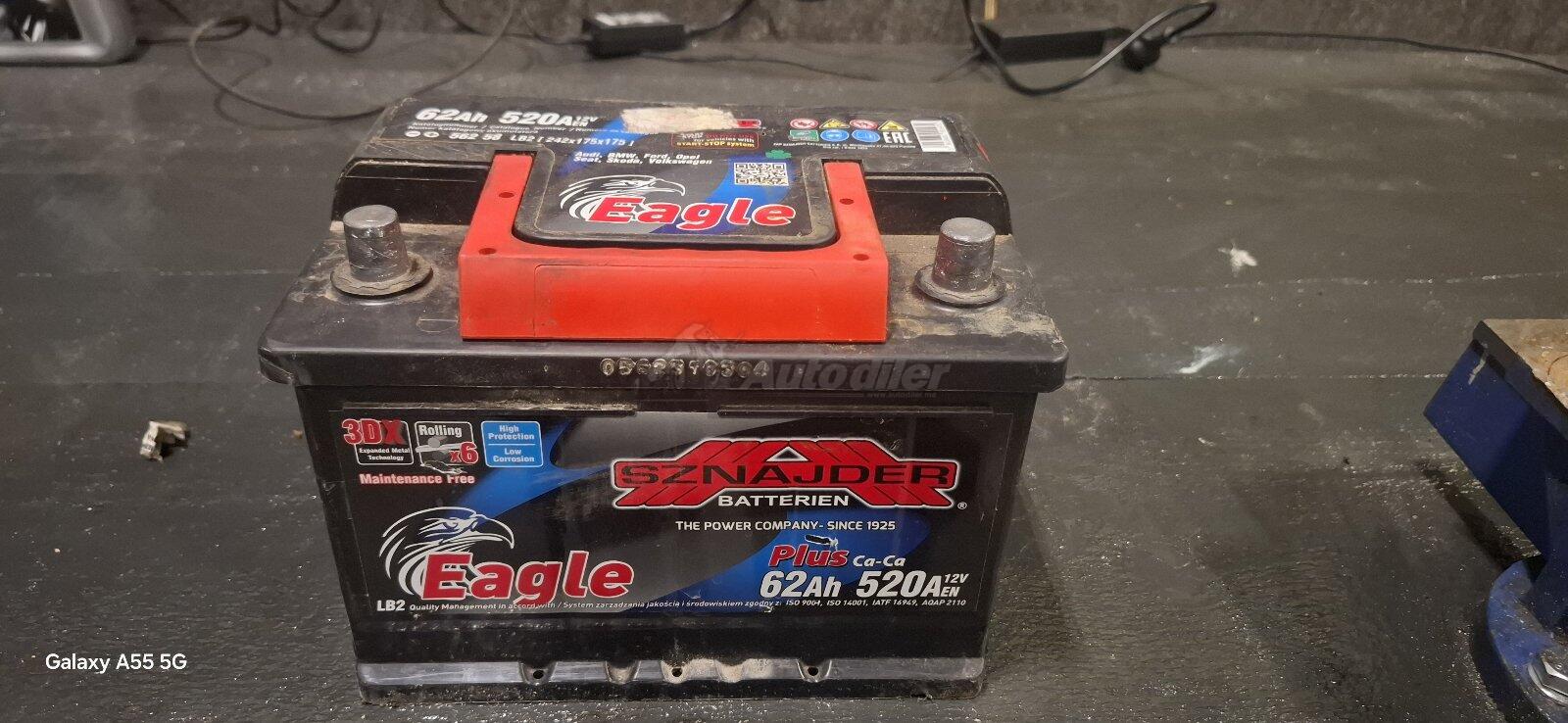 Akumulator Schneider - 62ah 12V - 60 Ah - Cijena 25 € - Crna Gora ...