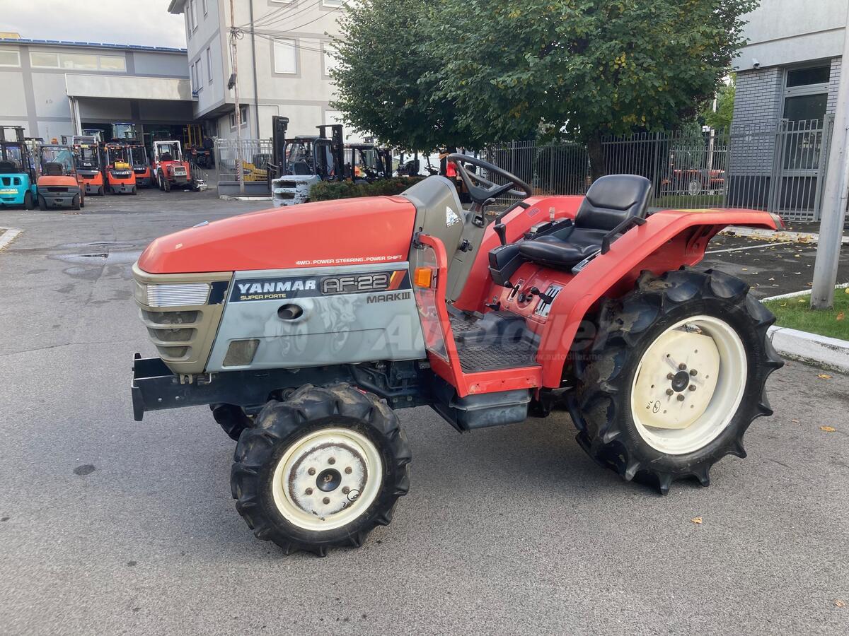 Ostalo - Mini Traktor YANMAR AF22D - Cijena 8900 € - Srbija Novi Beograd Novi Beograd (uži dio ...