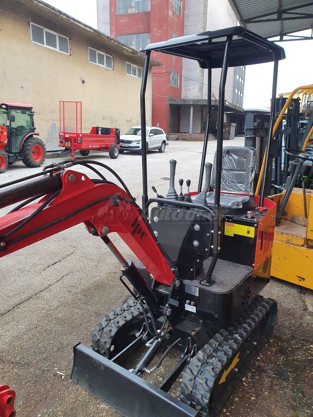 Ostalo - MINI BAGER JPC HP12 - Cijena 8000 € - Crna Gora Nikšić Nikšić (uži dio) Radne mašine ...