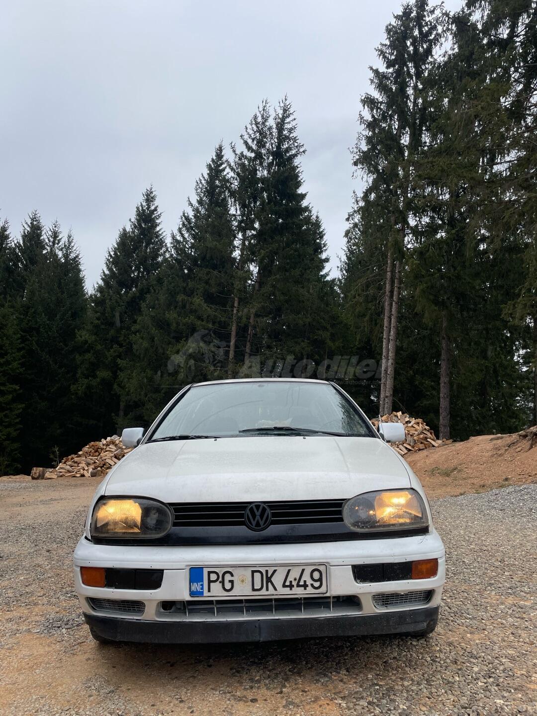 Volkswagen - Golf 3 - Td - Cijena 1000 € - Crna Gora Rožaje Bandžovo ...