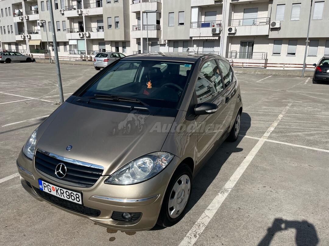 Mercedes Benz - A 160 - Cijena 2200 € - Crna Gora Podgorica Zabjelo ...