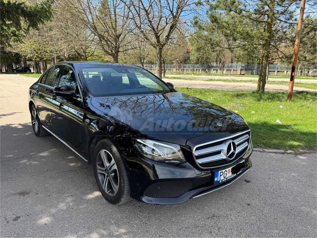 Mercedes Benz - E 220 - E220d 4matic - Cijena 28000 € - Crna Gora Podgorica Podgorica (uži dio ...