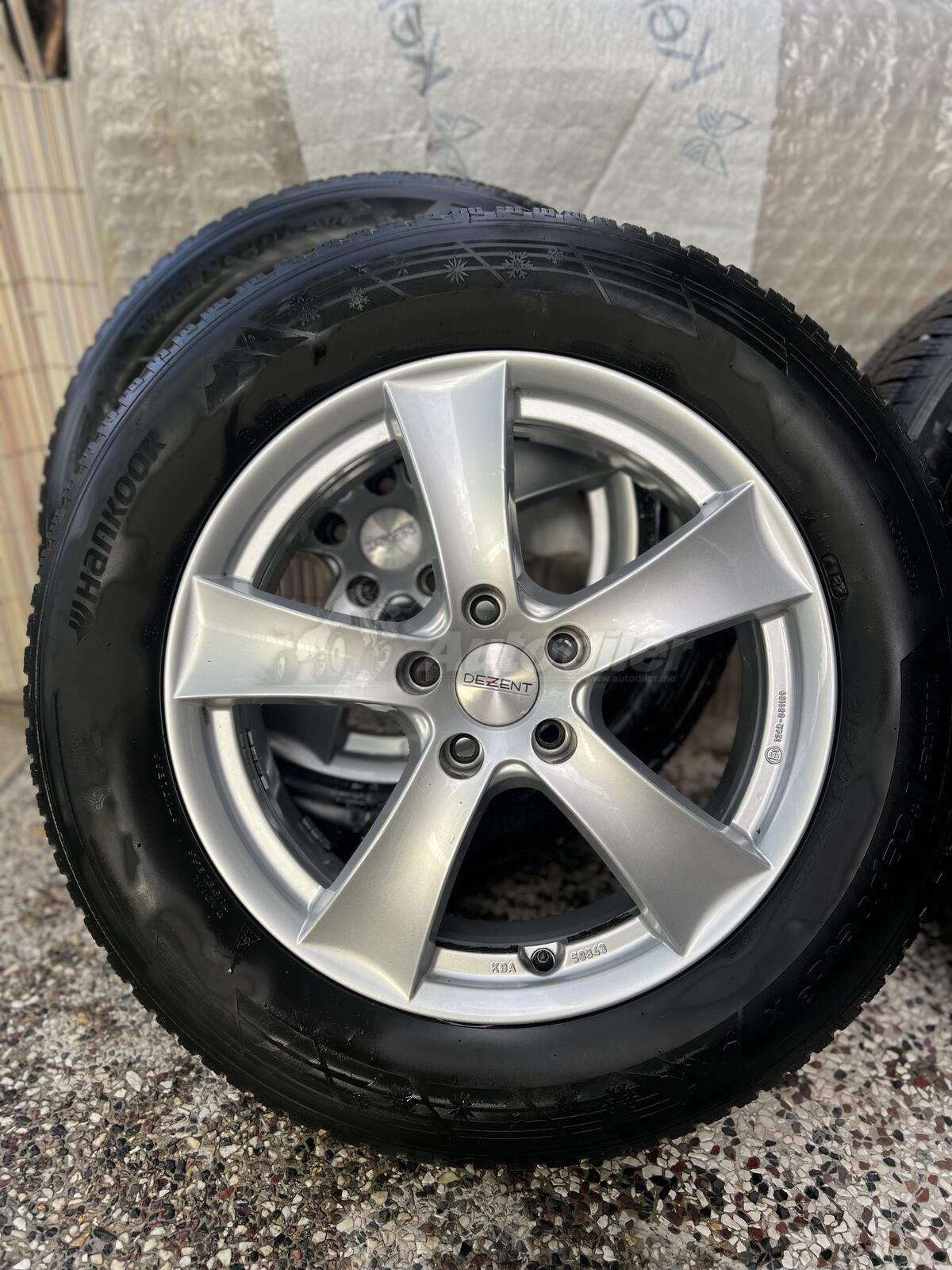 DEZENT felne i Hankoor gume - Cijena 450 € - Crna Gora Podgorica ...