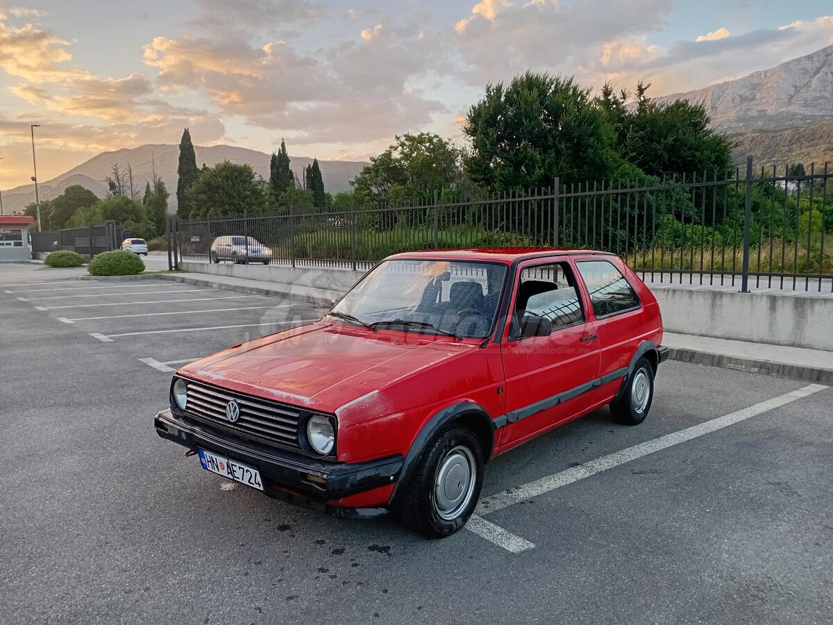 Volkswagen - Golf 2 - 1.6d - Cijena 1050 € - Crna Gora Herceg Novi ...