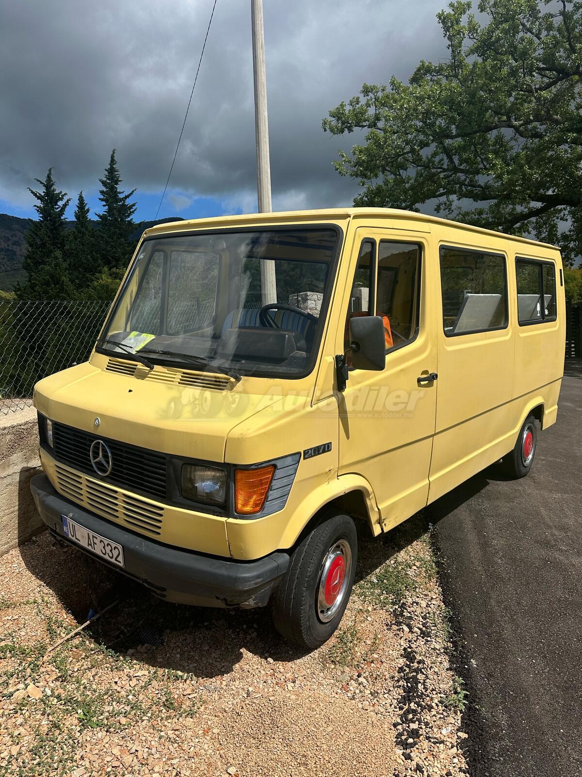 Mercedes Benz - 207d - Cijena 1700 € - Montenegro Ulcinj Mide Vans ...