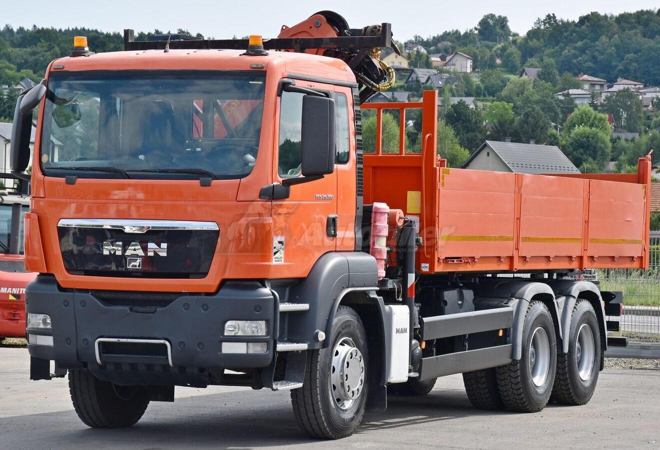 MAN - TGS 26.360 6x4 Kiper + Kran Palfinger PK 16001 - KB - Cijena ...