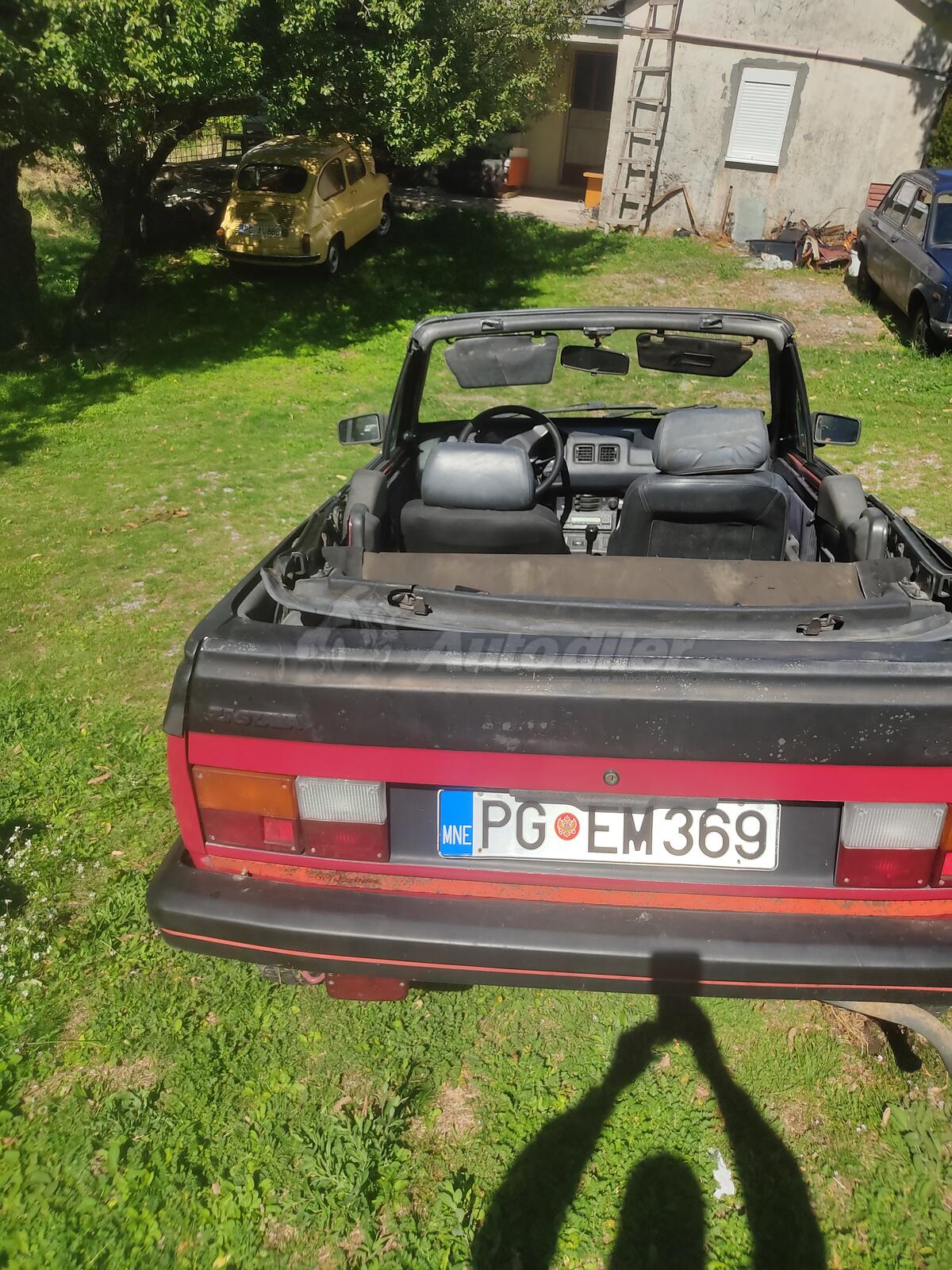 Zastava - Yugo Cabrio - 65f - Cijena 5300 € - Crna Gora Podgorica ...