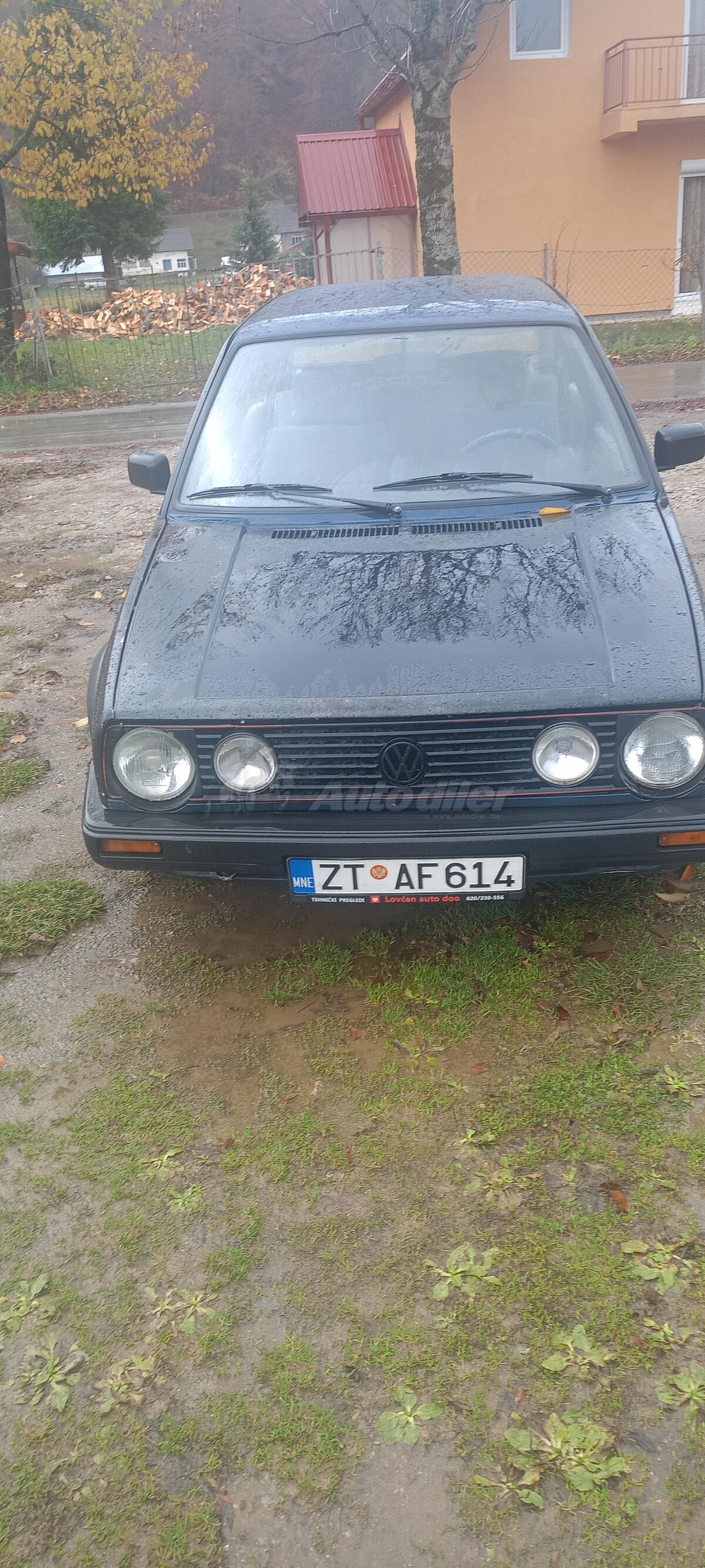 Volkswagen - Golf 2 - 1.600 - Cijena 1450 € - Crna Gora Kolašin Kolašin ...