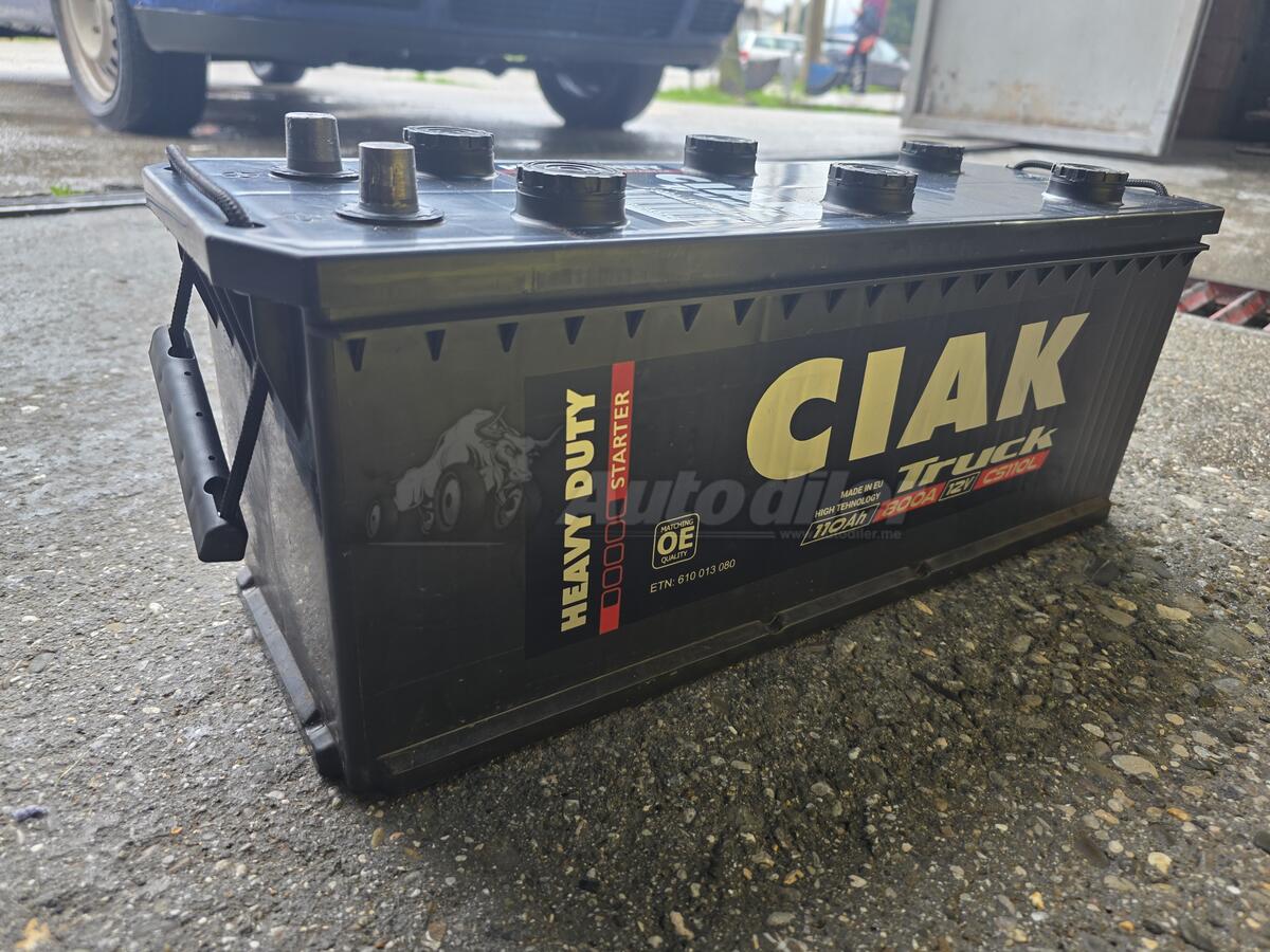 Akumulator CIAK - 12V - 110 Ah - Cijena 80 € - Crna Gora Podgorica ...