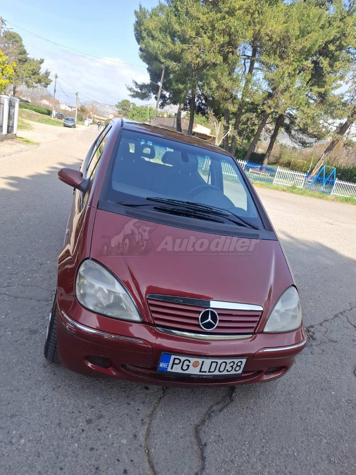 Mercedes Benz - A 170 - 1700 - Cijena 1450 € - Crna Gora Podgorica ...