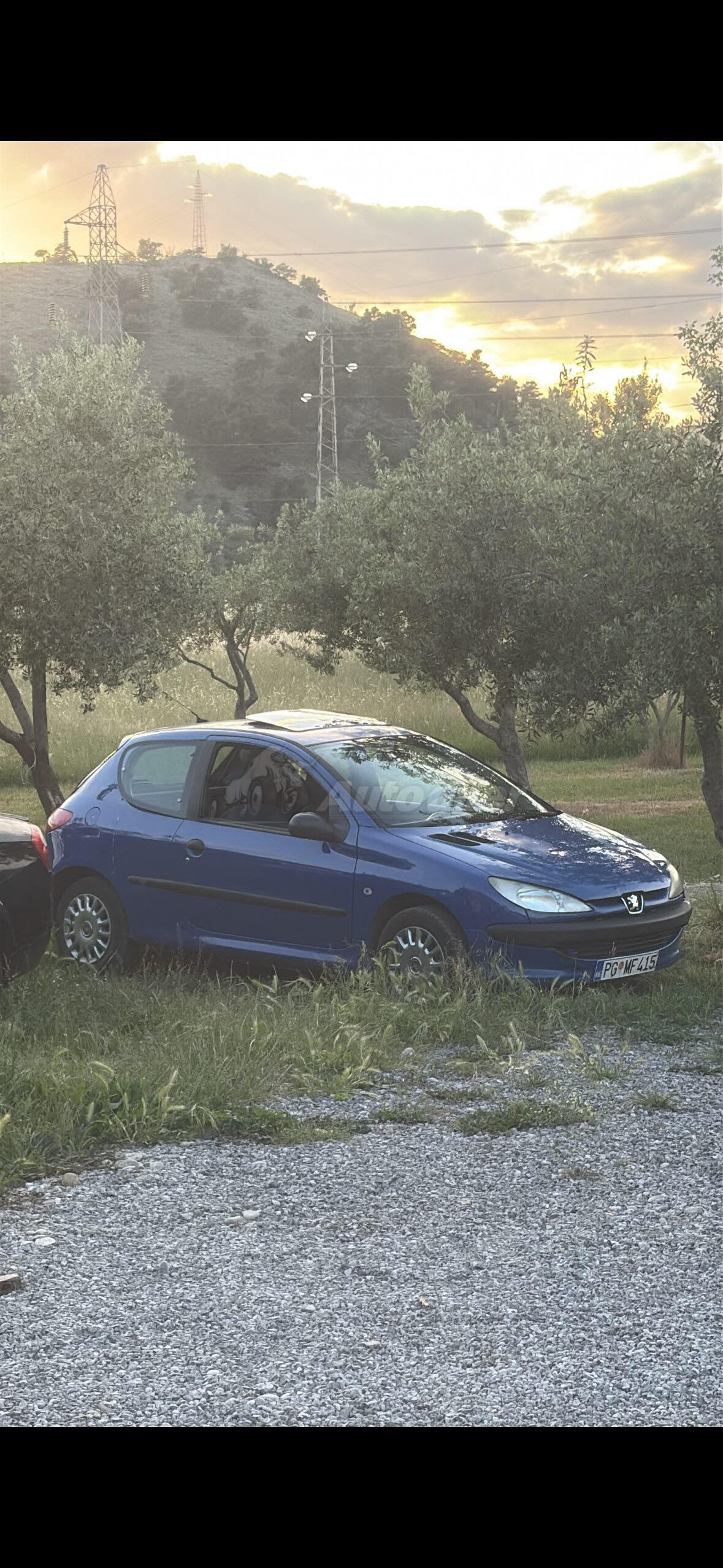 Peugeot - 206 - 1.1 - Cijena 850 € - Crna Gora Podgorica Centar grada ...