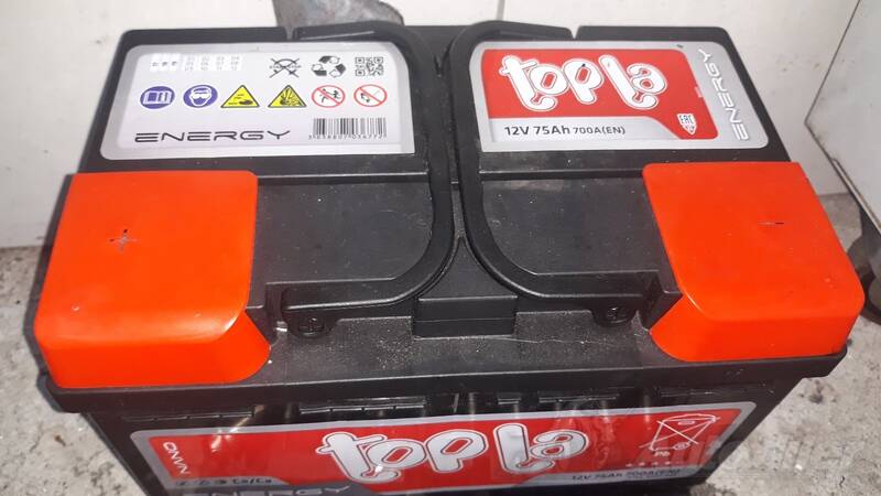 Akumulator Topla - 12V - 75 Ah - Cijena 50 € - Crna Gora Podgorica Podgorica (uži dio ...