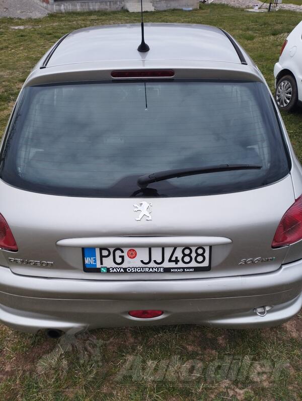 Peugeot - 206 - 1400 hdi - Cijena 2550 € - Crna Gora Podgorica > Okolina grada Automobili ...