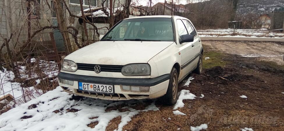 Volkswagen - Golf 3 - 1.9 - Cijena 900 € - Crna Gora Cetinje Bajice ...