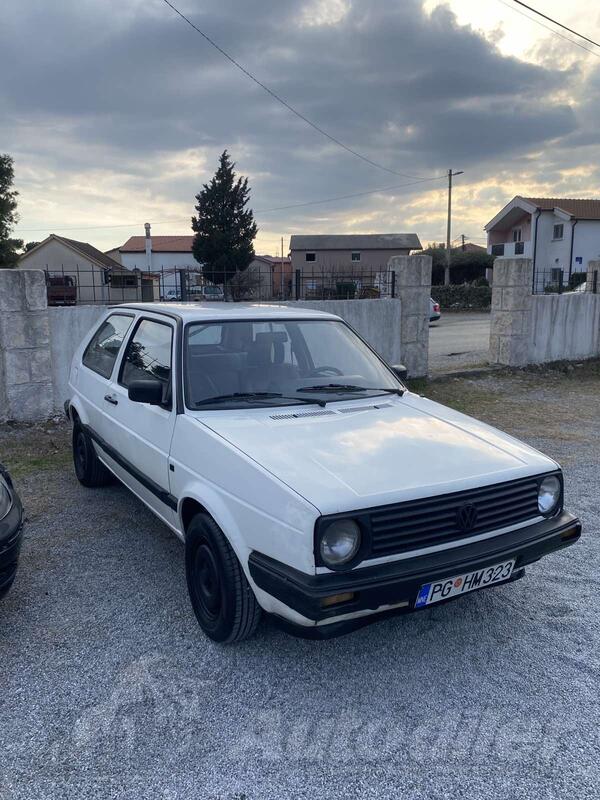 Volkswagen - Golf 2 - 1.3 BENZIN PLIN - Cijena 1000 € - Crna Gora ...